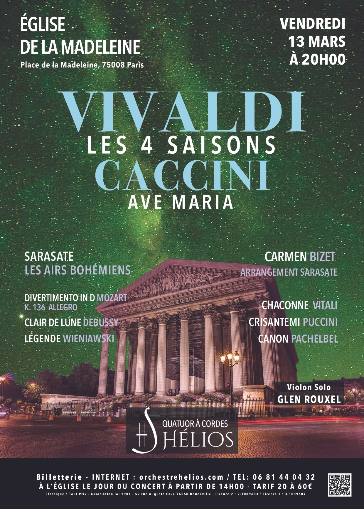 Les 4 Saisons de Vivaldi, Ave Maria et Célèbres Concertos – Sainte ...